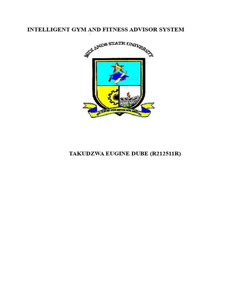 Intelligent Gym and Fitness Advisor System Final | PDF | Net Present ...