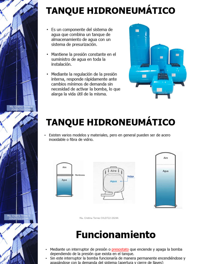 7.tanque H | PDF | Bomba | Tanques