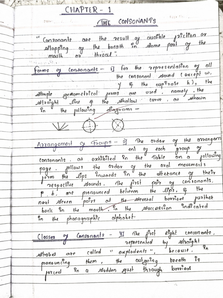Steno Chapter 1-3 SECTION (B) | PDF