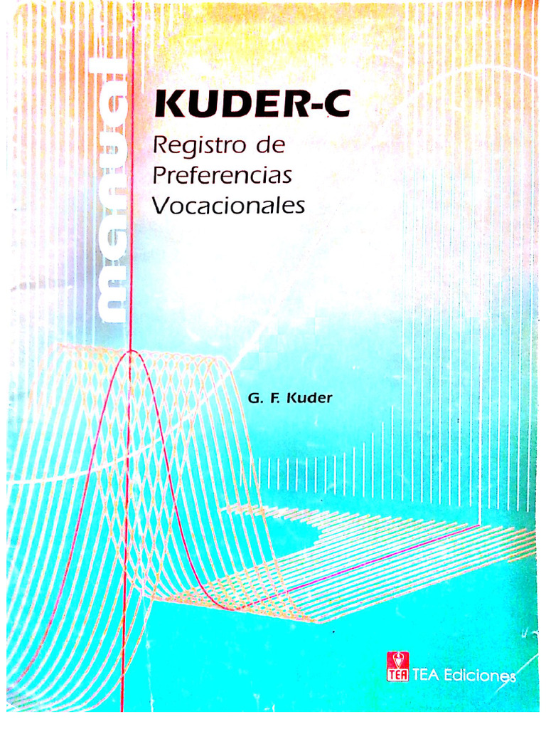 Manual Kuder C | PDF