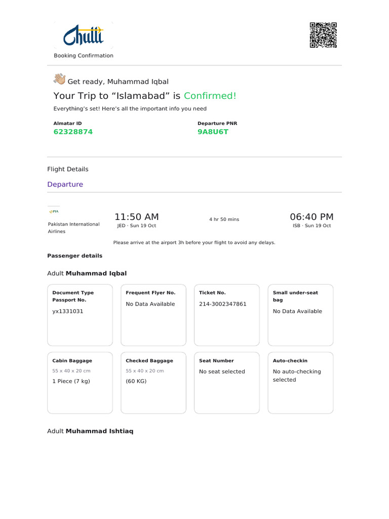 E-Ticket | PDF