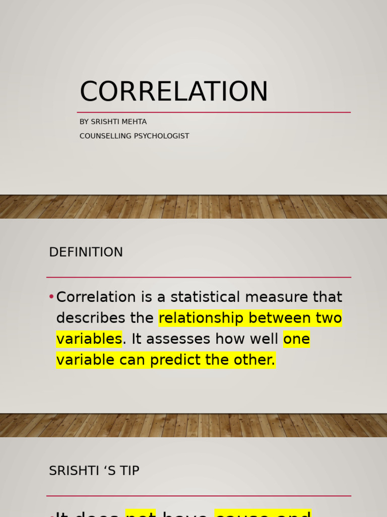 Understanding Correlation in Psychology | PDF