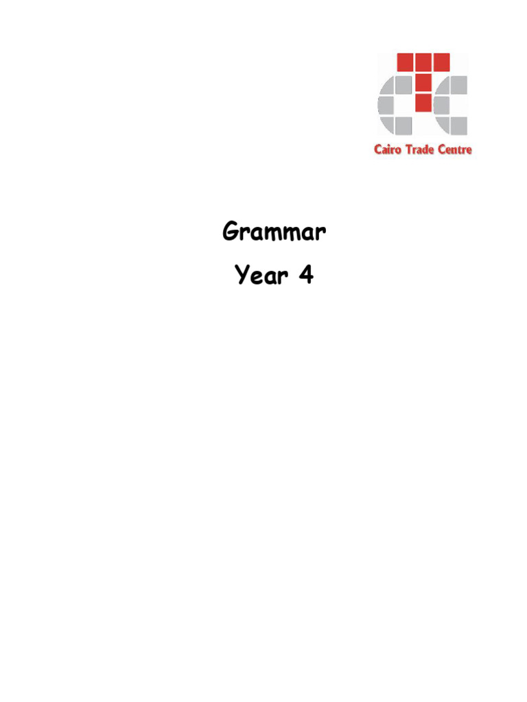 Year 4 Grammar Sheets | PDF | Part Of Speech | Adverb