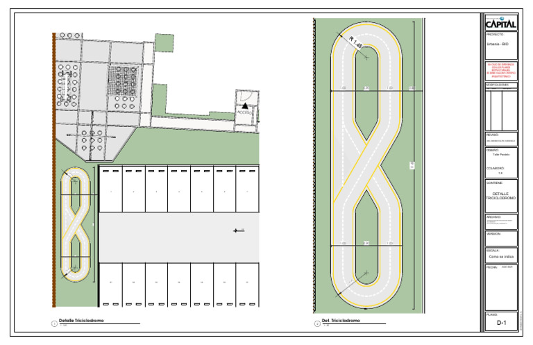 Detalle de Triciclódromo | PDF