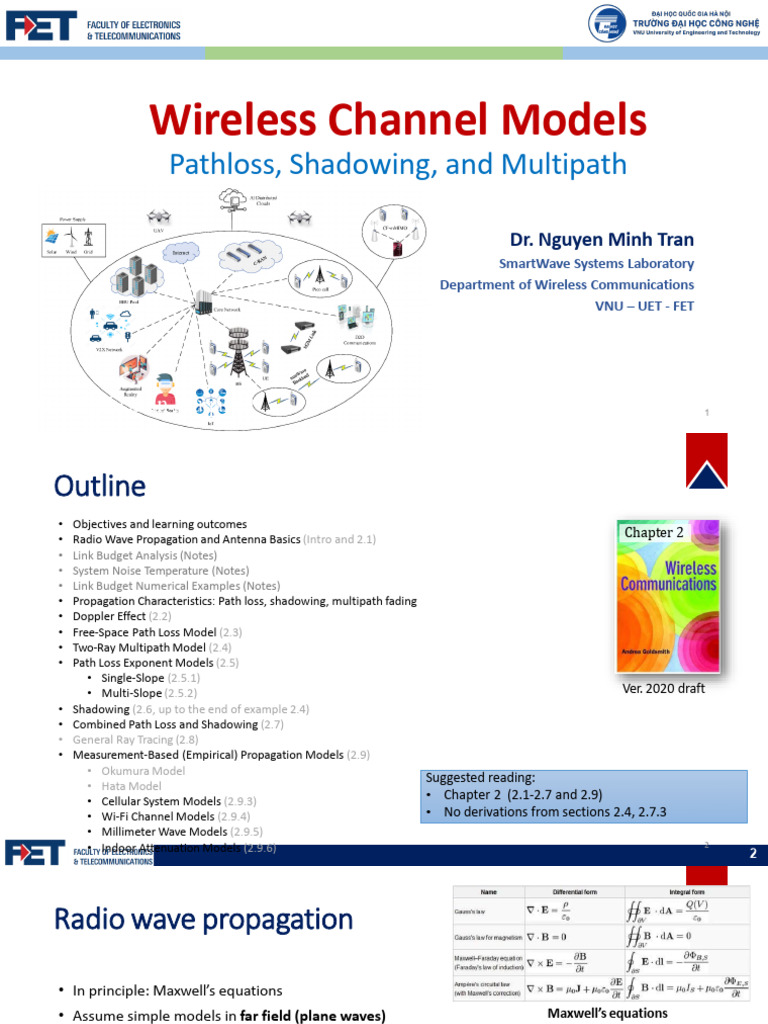 Wireless Channel Models Overview | PDF | Radio | Wireless