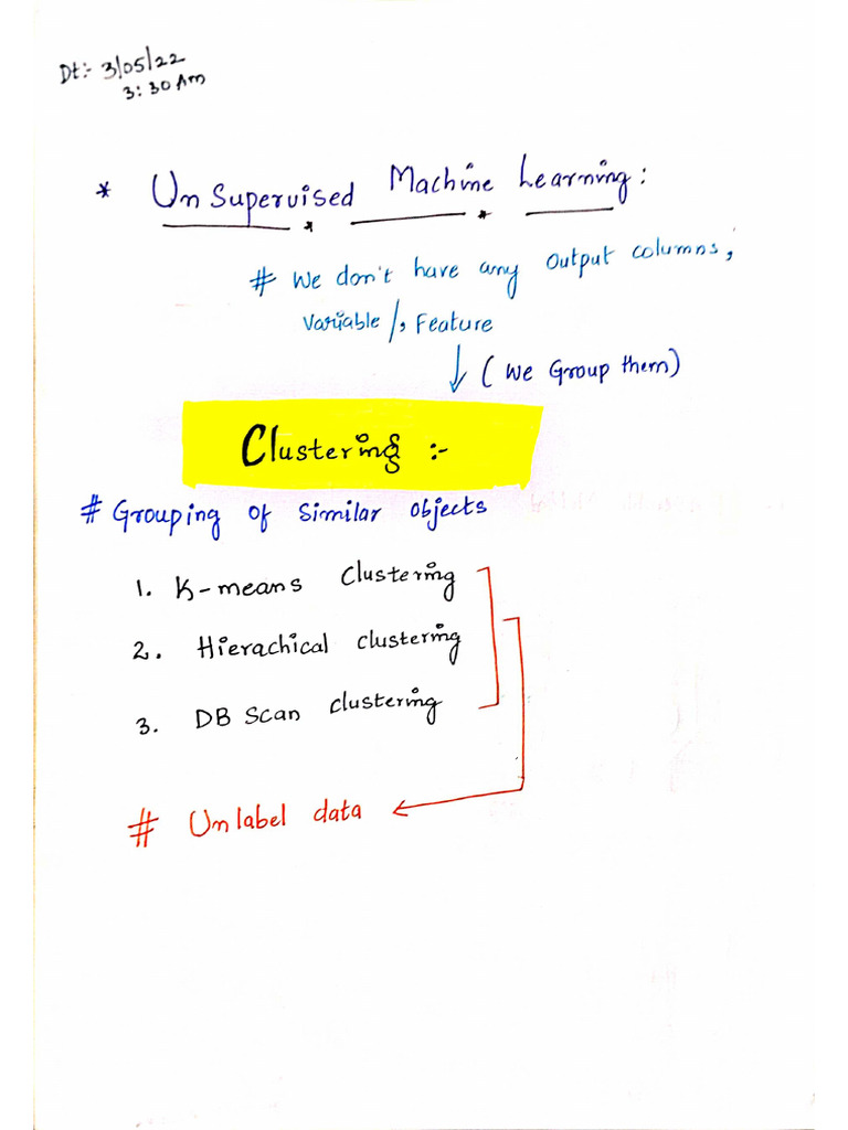 K Means (Clustering) | PDF