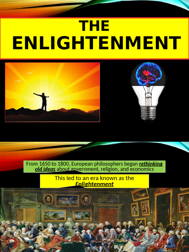 Civics Unit 1 Powerpoint - Regular - Enlightenment and Influential Docs ...