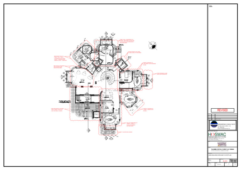 A-101 Main Building Ground Floor Plan Revised | PDF