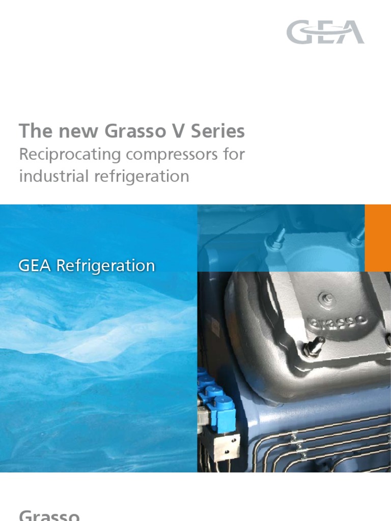 Grasso V Series: Efficient Reciprocating Compressors | PDF | Gas ...