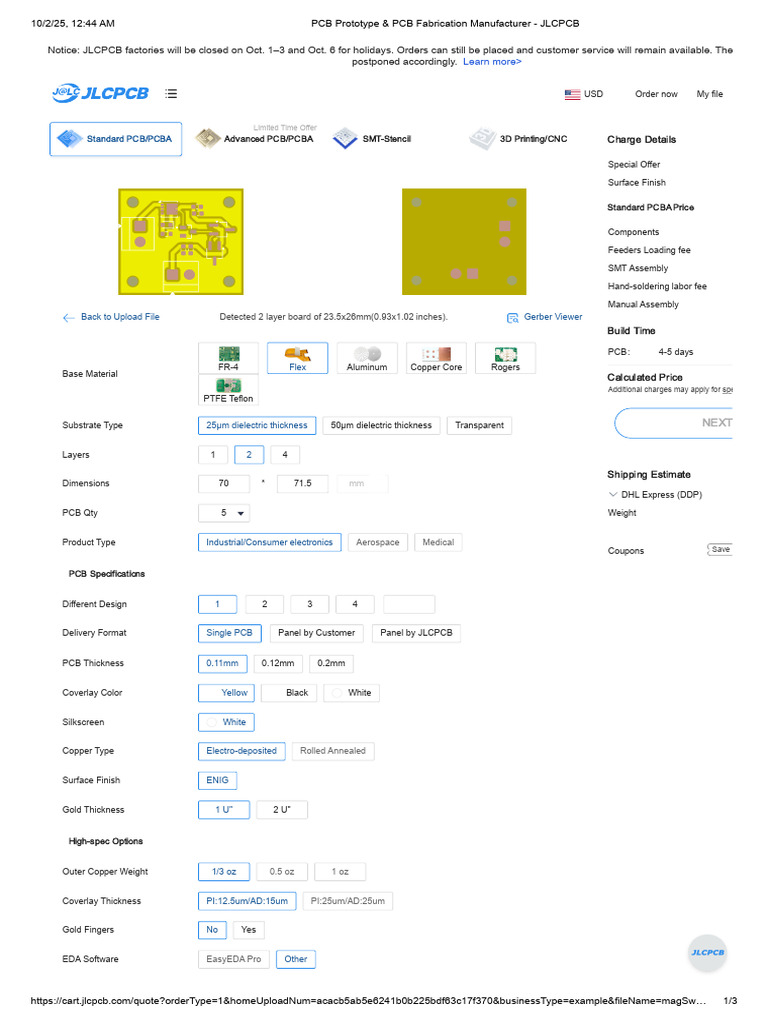 PCB Prototype & PCB Fabrication Manufacturer - JLCPCB | PDF | Printed ...