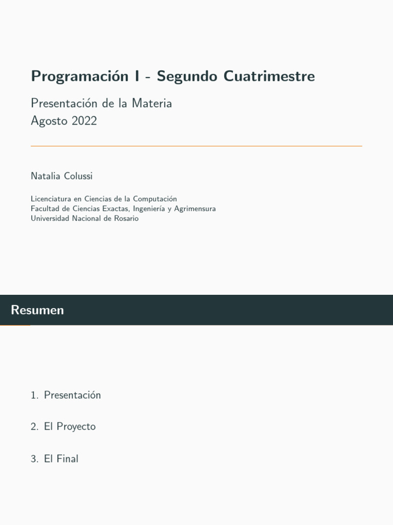 Redictado - Prog1 - 2022-Para Uso Propio Ejercicios | PDF