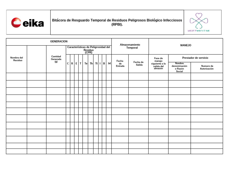 Bitacora Rpbi | PDF
