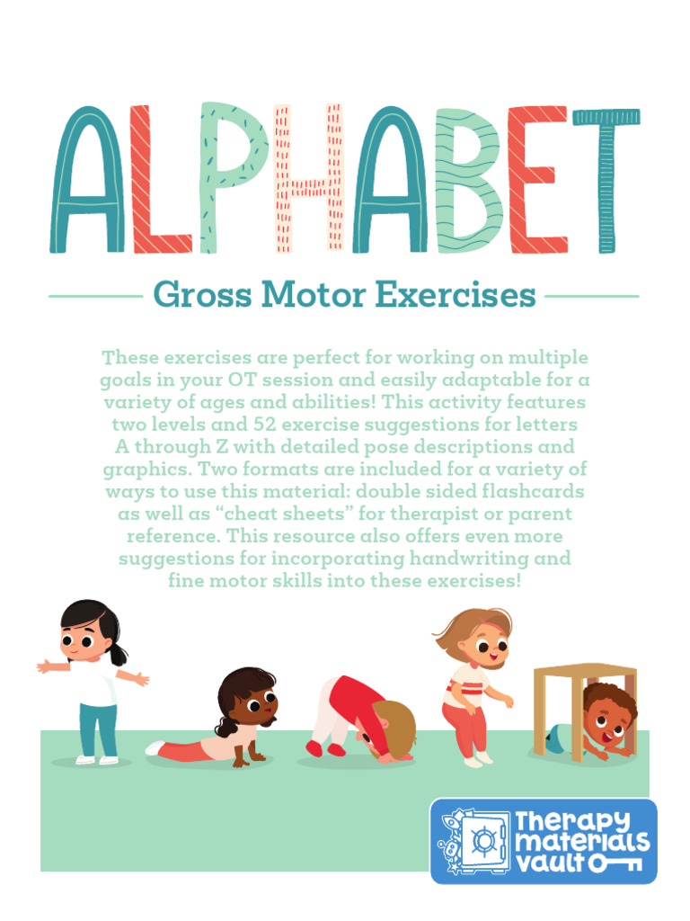 Gross Motor Exercises A-Z Guide | PDF | Foot