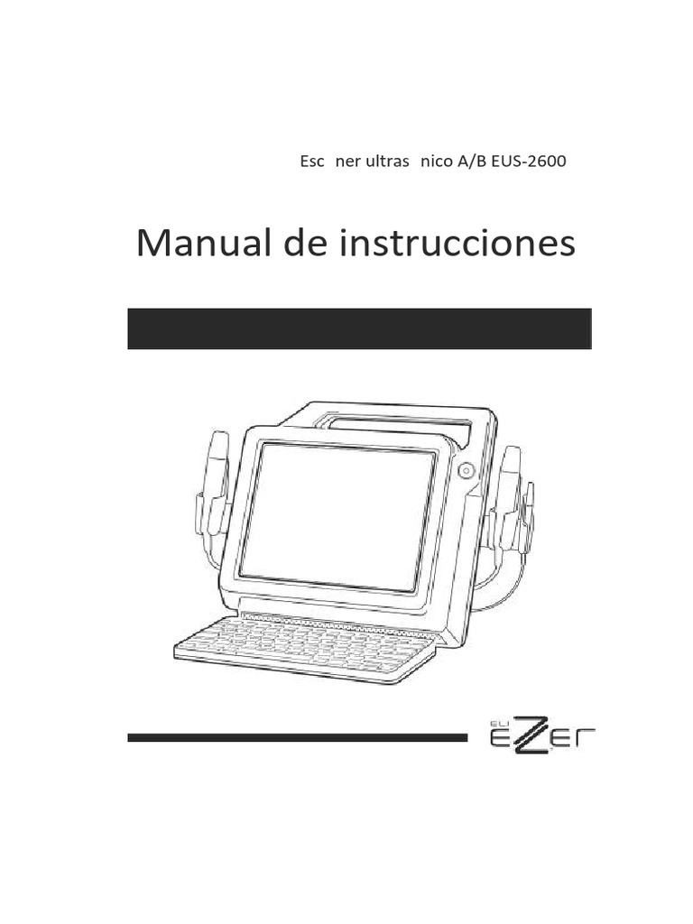 ELI EZER EUS-2600 USER MANUAL Es | PDF | Ultrasonido | Frecuencia de radio