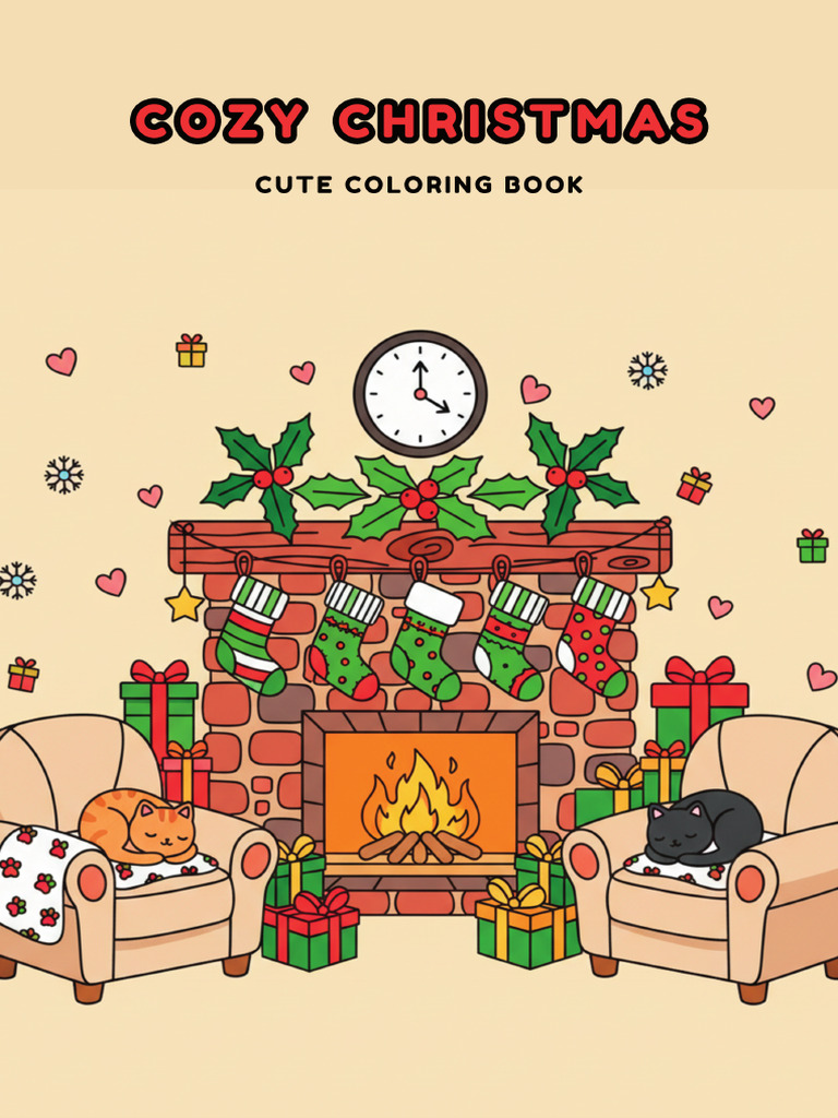 Coloring Book - Cozy Christmas | PDF