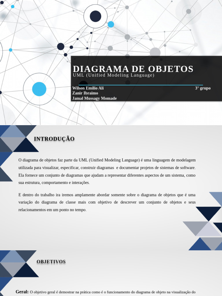 Diagramas de Objetos | PDF | Linguagem de modelagem unificada (UML ...
