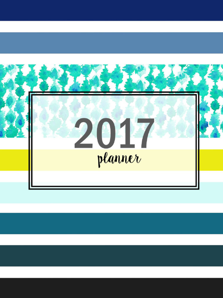 PLANNER BY SHINING MOM 2017-FINALcosas | PDF