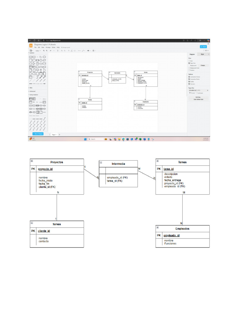 Diagrama Del Modelo Lógico | PDF