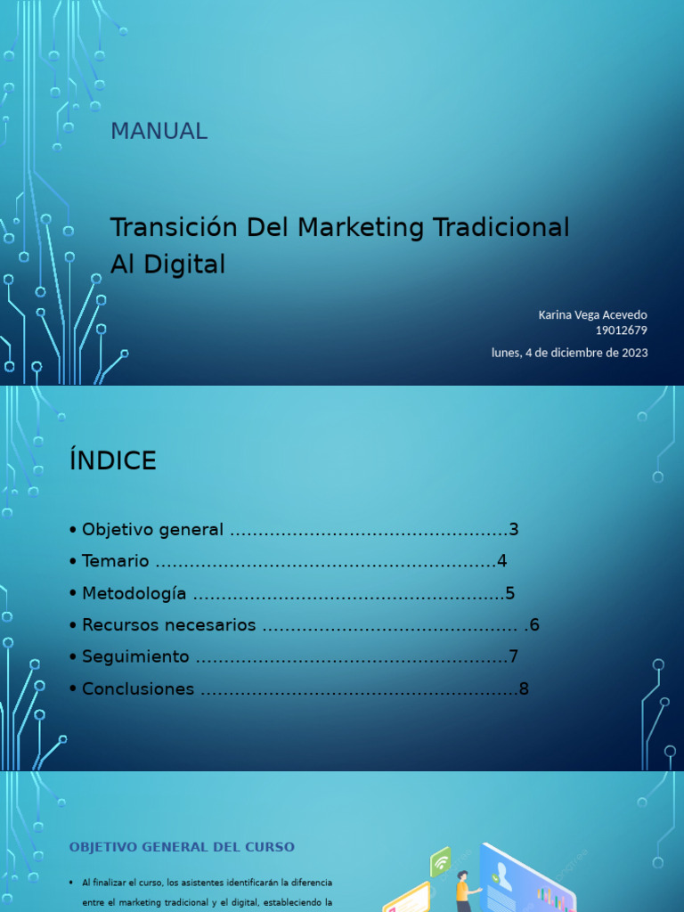Transición al Marketing Digital: Manual | PDF