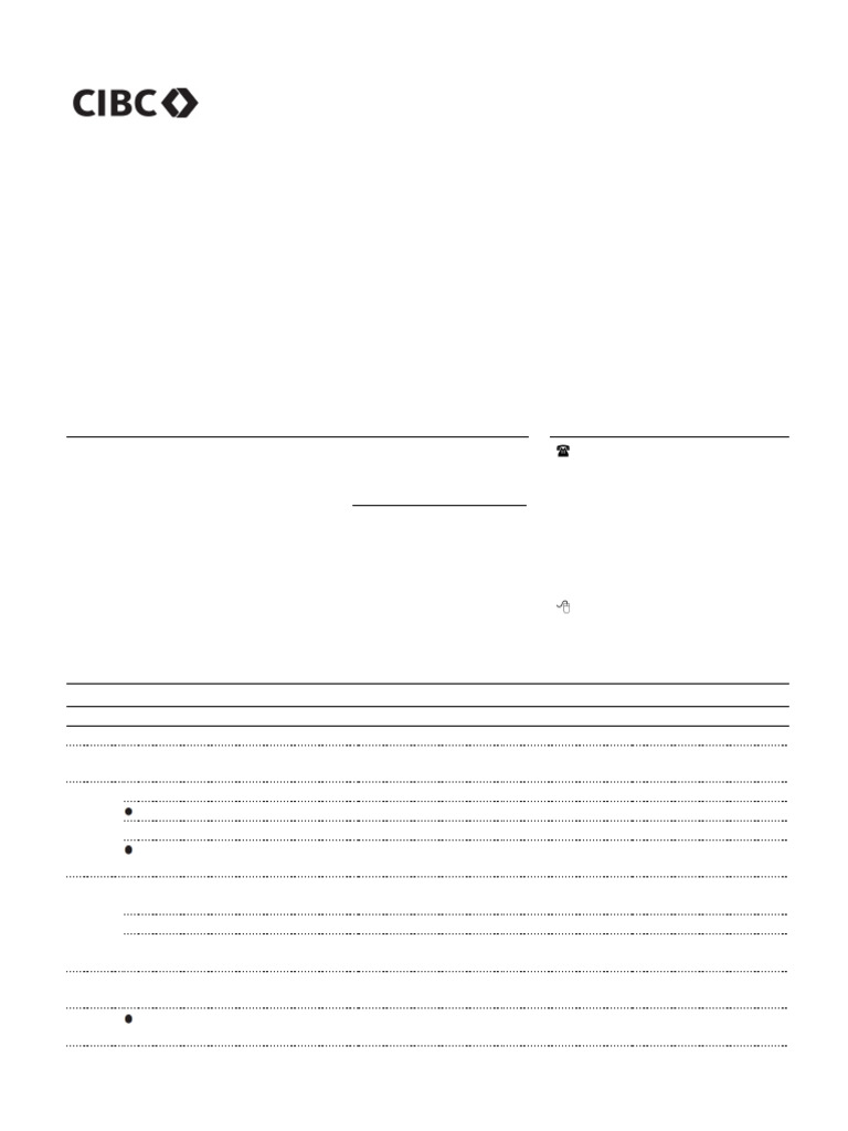 Content://com Cibc Android Mobi Provider fileProvider/cache/eStatement | PDF | Overdraft | Debit ...