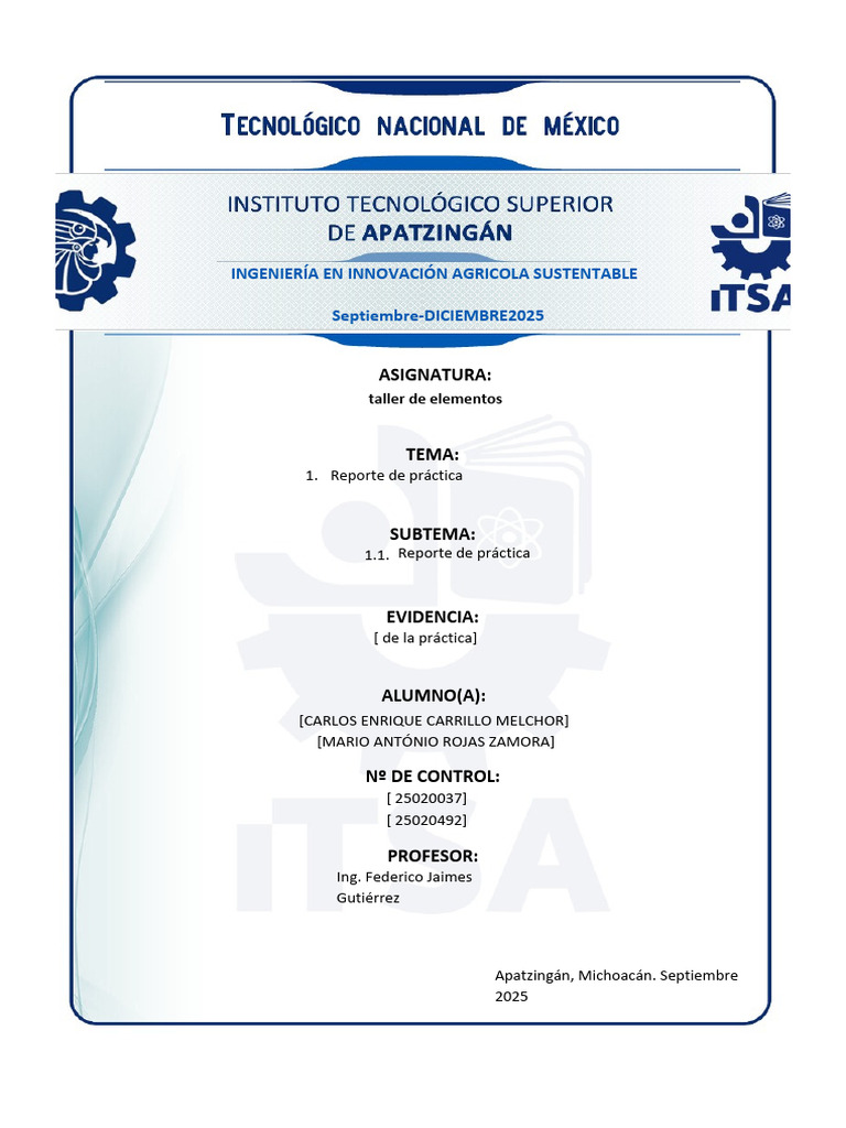Ev-u1-Problemario de Carlos Enrique Carrillo Melchor y Mario António ...