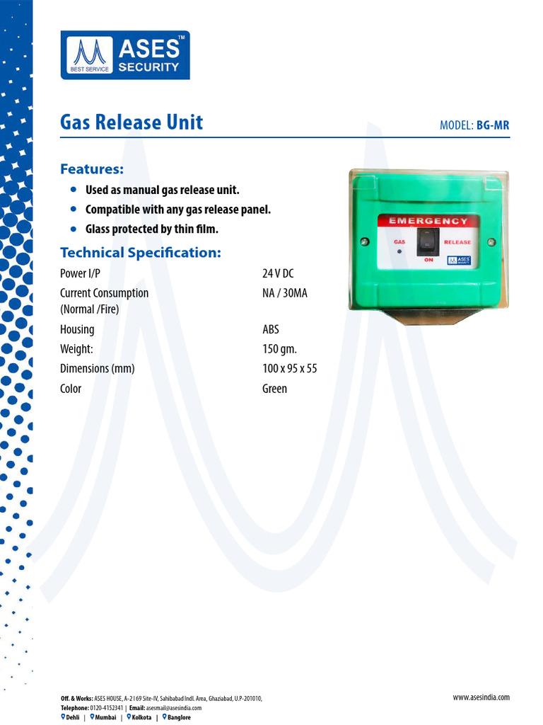 Gas Release Switch | PDF