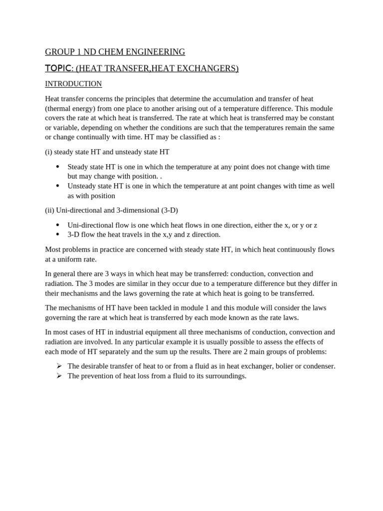 Heat Exchangers, Heattransfer | PDF | Evaporation | Heat Exchanger