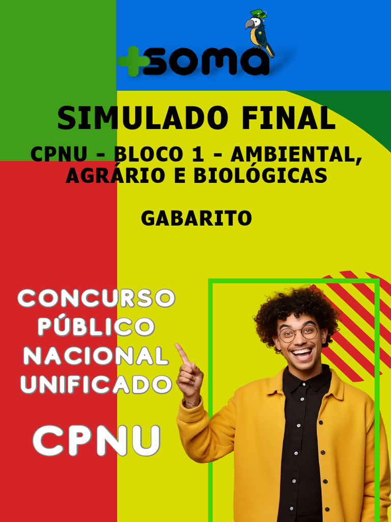 Gabarito Simulado Final Cnu Bloco 1 | PDF