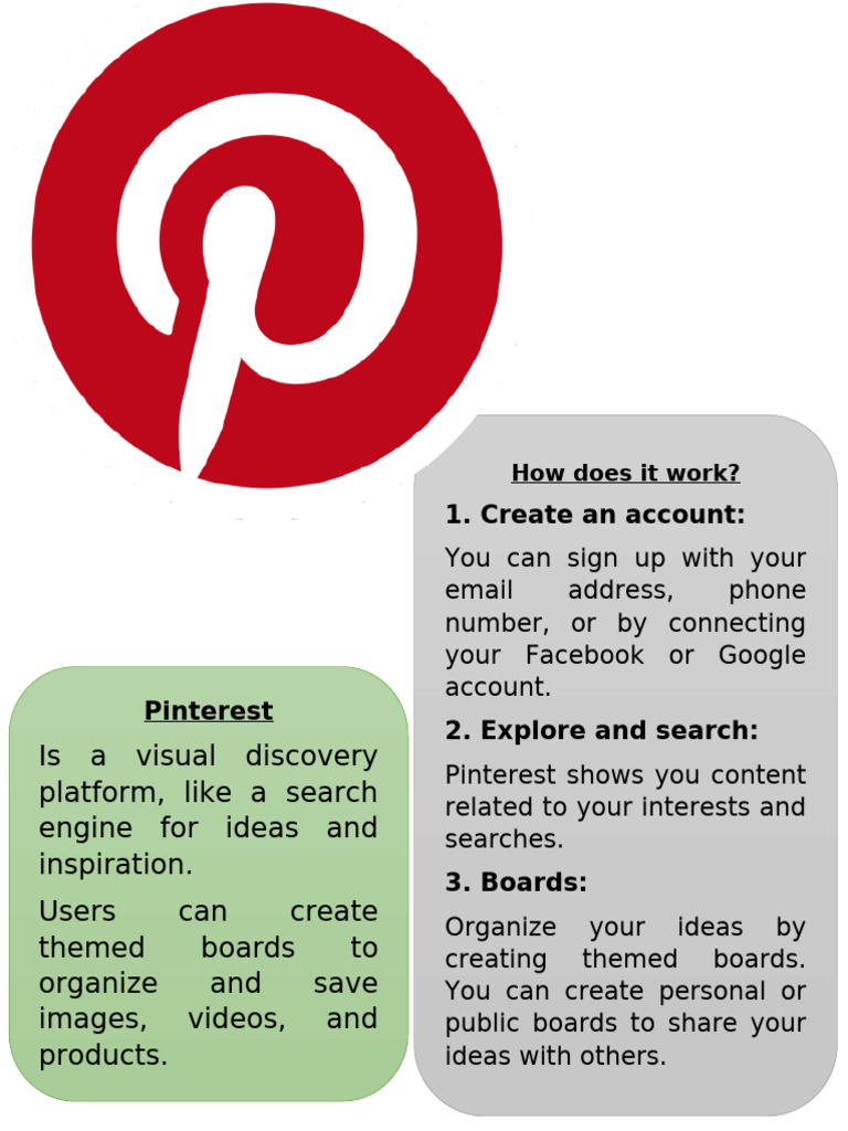 Pinterest: Visual Discovery Guide | PDF