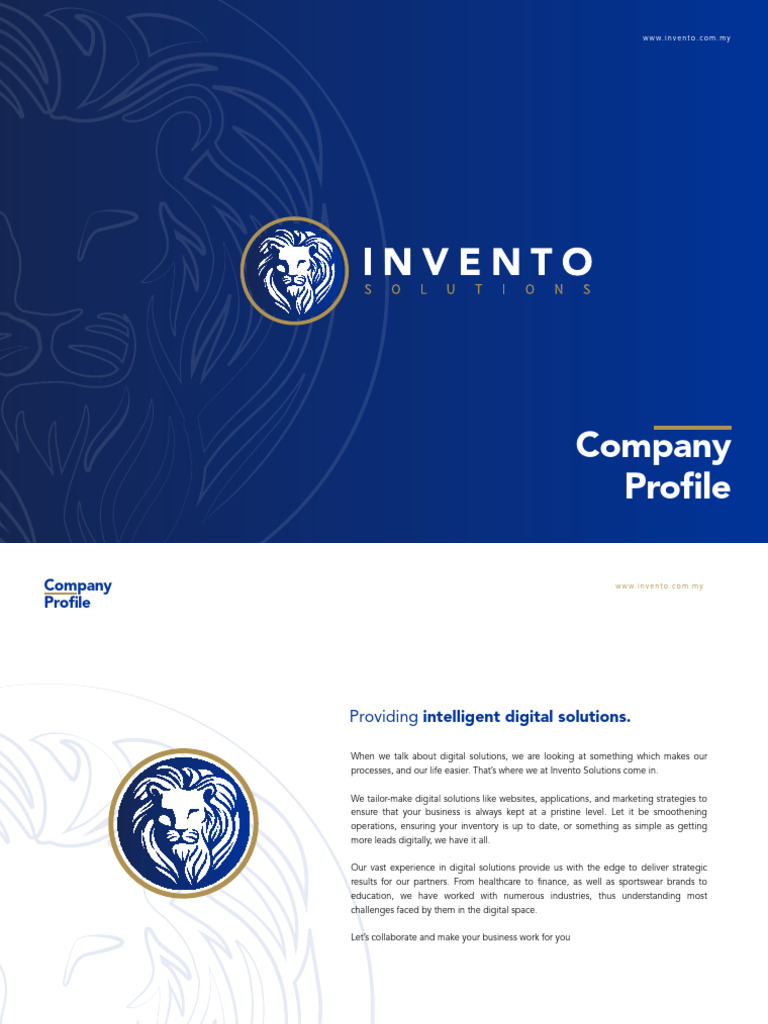 Invento Solutions Company Profile | PDF | Search Engine Marketing ...