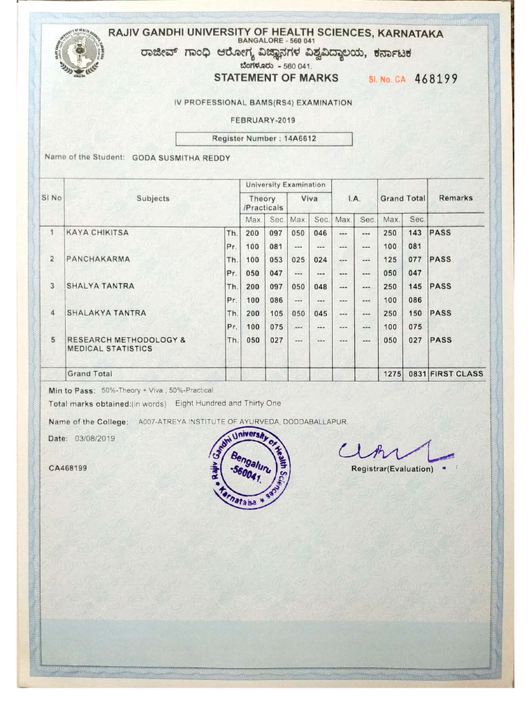 Bams4th Year | PDF