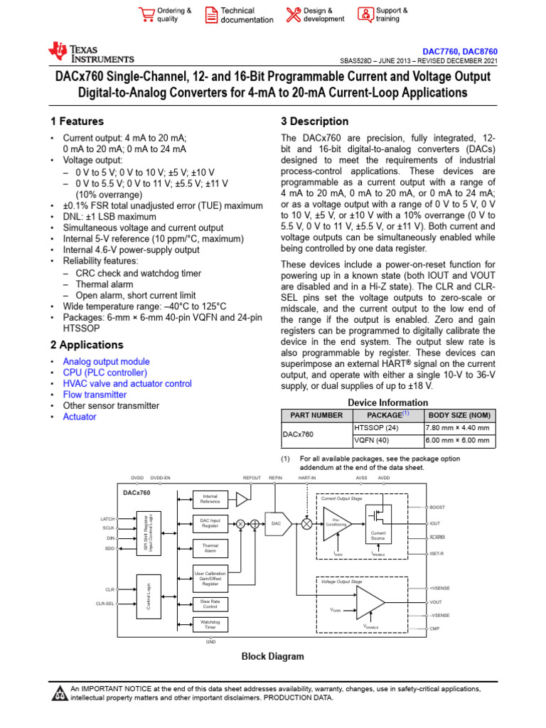 Dac 8760 | PDF | Electrostatic Discharge | Power Supply