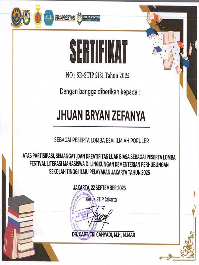 Jhuan Bryan Zefanya - Esai Ilmiah Populer - 0001 - Rotated | PDF