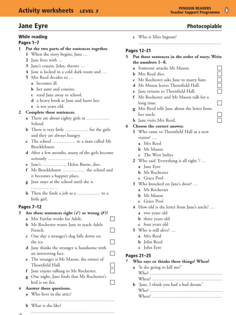 Jane Eyre WRKS | PDF | Jane Eyre | Novels