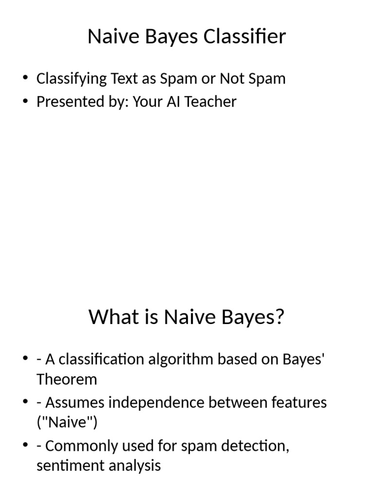 Naive Bayes Classifier Example Pdf