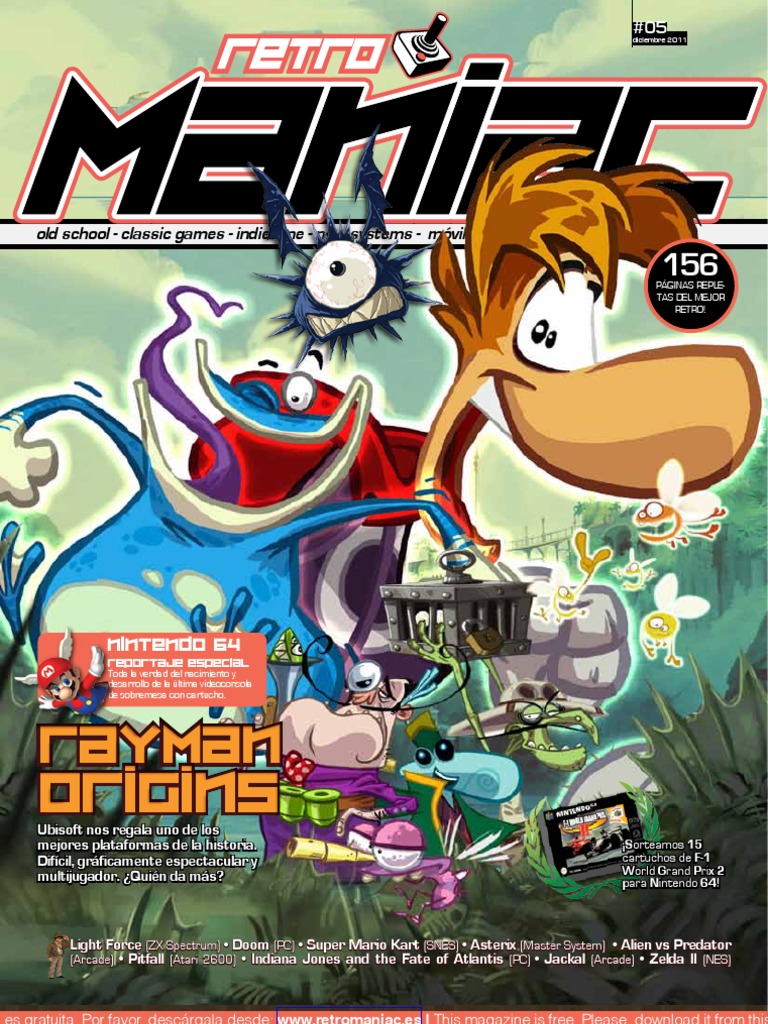 Retro Maniac 5 Single | Descargar gratis PDF | Nintendo | Videojuegos