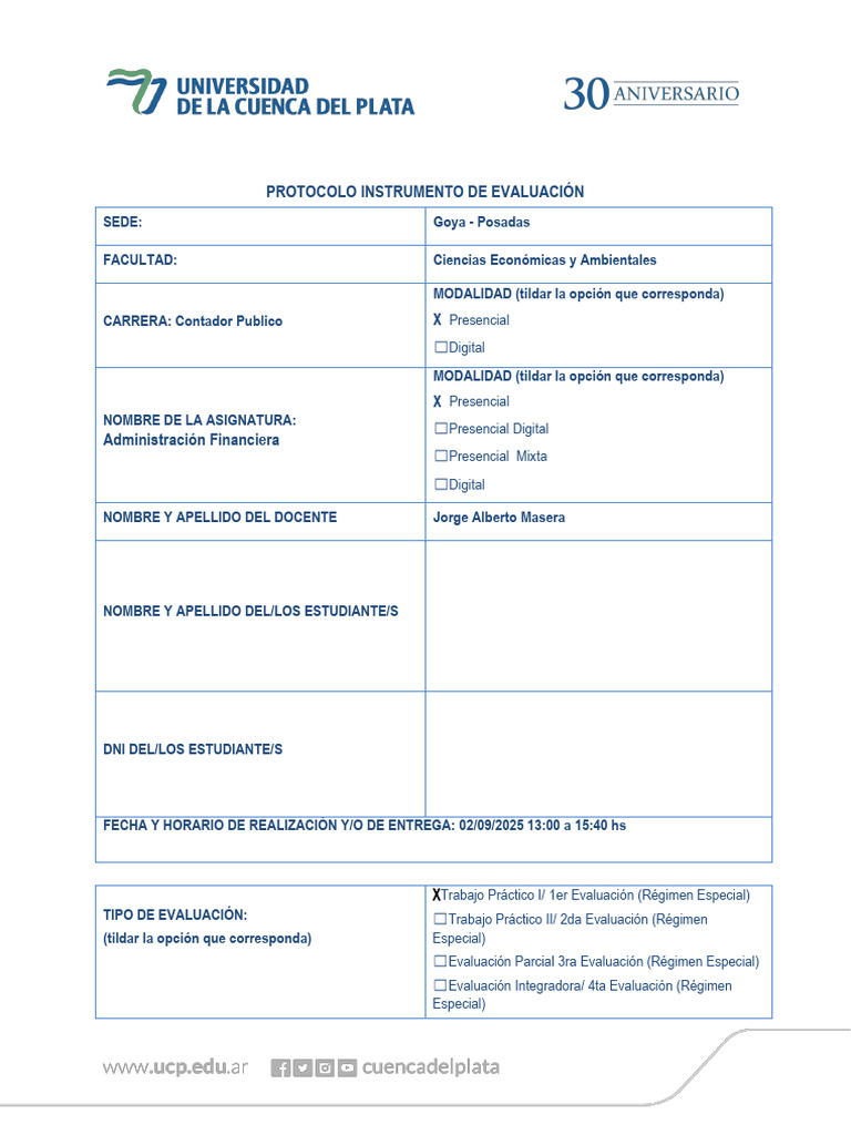 Administracion Financiera Contador TP1-2025 | PDF | Precios | Economias