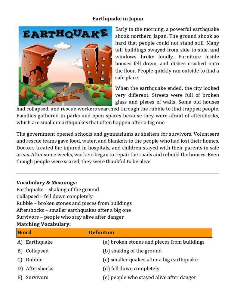 Japan Earthquake: Impact and Response | PDF | Tsunami | Volcano