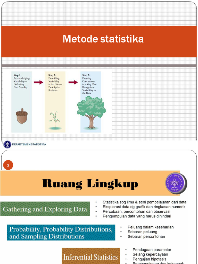 P1. Pengantar Metode Statistika | PDF