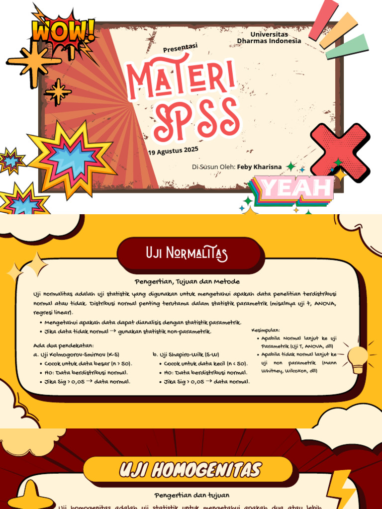 Materi SPSS Dasar | PDF