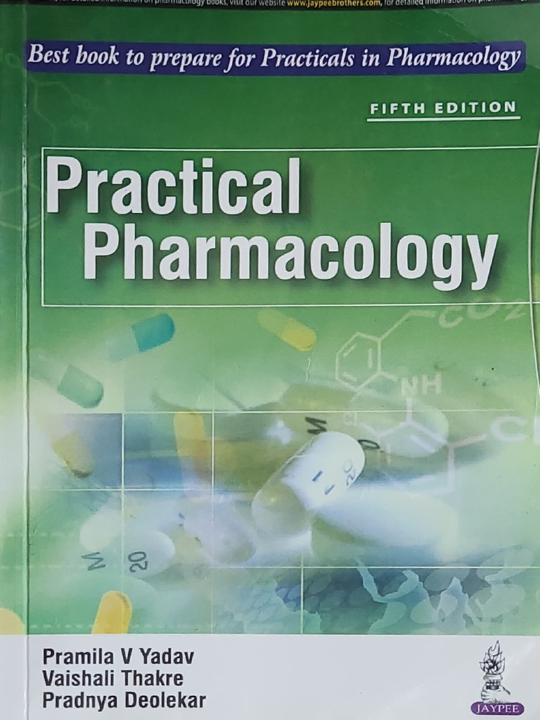 Pharmacology Practical Book (Pramila Ma_am) | PDF