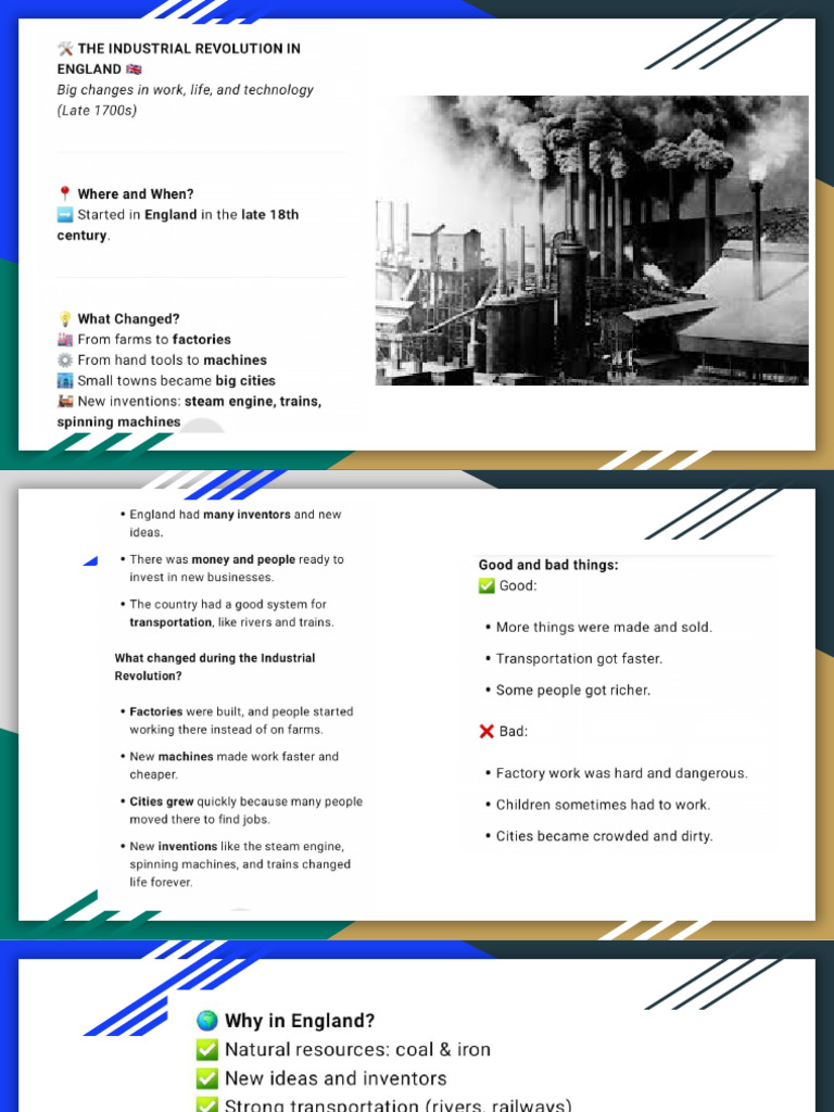 Industrial Rev in England | PDF