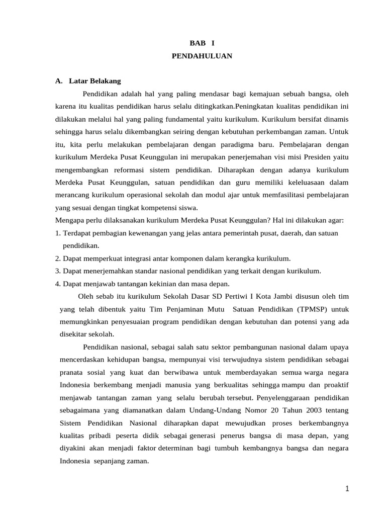 Dokumen KSP 2024-2025 | PDF