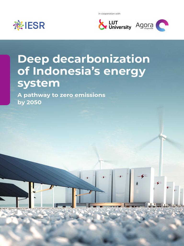 IESR Deep Decarbonization Final | PDF | Renewable Energy | Climate ...