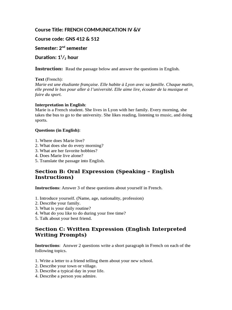 French | PDF