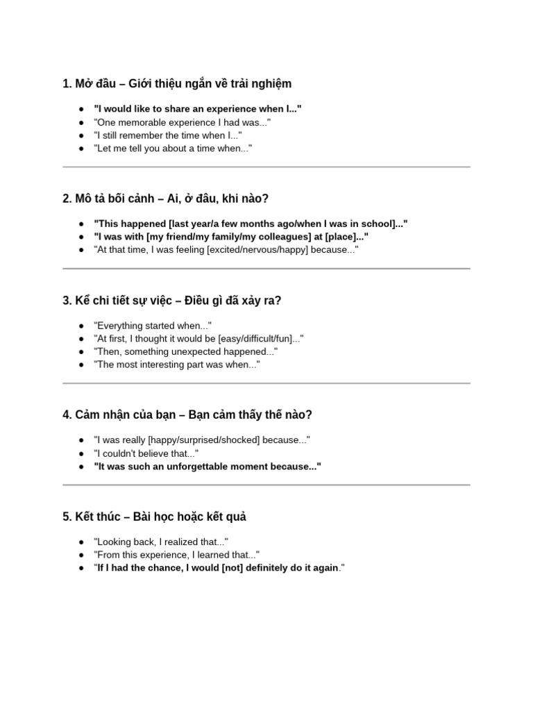 Speaking Task 2 - Response | PDF