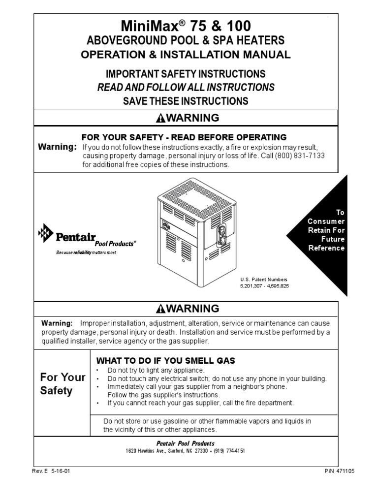 MiniMax 100 Manual | PDF | Thermostat | Hvac