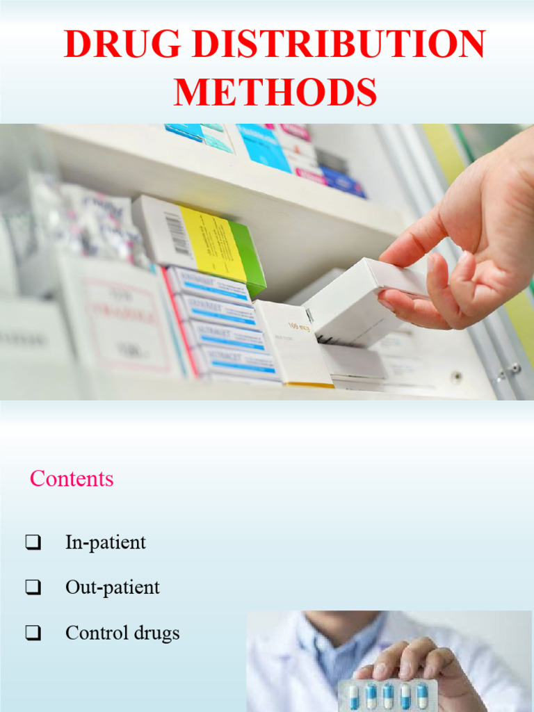 Drug Distribution System - BP703TT | PDF | Pharmacy | Medical Prescription