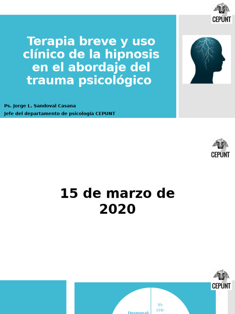 Terapia Breve y Uso Clínico de La Hipnosis en El Abordaje Del Trauma | PDF