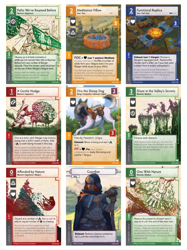 Rebalanced Ranger Cards Eng Web | PDF